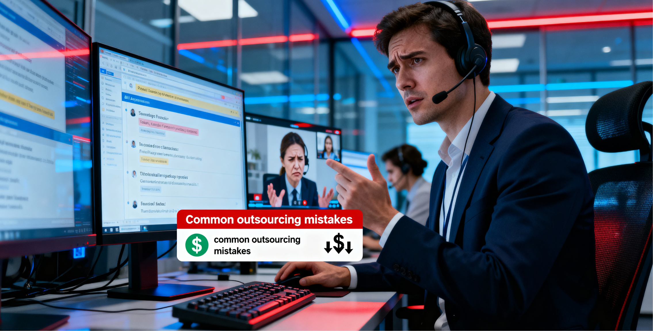 Costly Help Desk Outsourcing Errors: Real Cases & Business Impact
